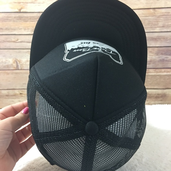 District | Accessories | Dutch Brothers Bros Monmouth Black Trucker Hat ...